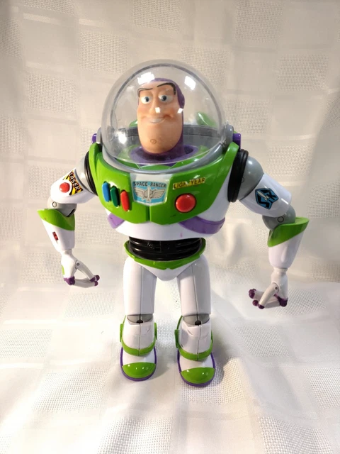 TOY STORY DISNEY Pixar 12” Buzz Light Year Action Figure Thinkway £4.99 ...