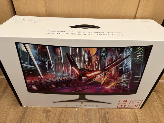 ALIENWARE AW3225QF 32 Inch 4K UHD (3840x2160) 1700R Curved Gaming ...