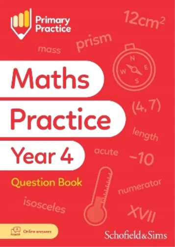 SCHOFIELD & SIMS Trevor Primary Practice Maths Year 4 Question Book, Ag ...