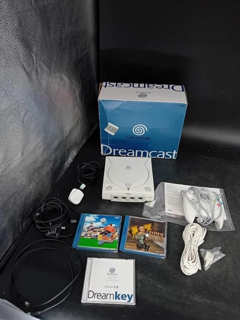 SEGA DREAMCAST BOXED Console Bundle With 1 Controller & 2 Games £149.99 ...
