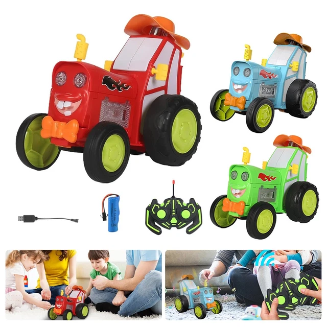 CRAZY JUMPING CAR, 360° Rotating Remote Control Dancing Stunt Car ...