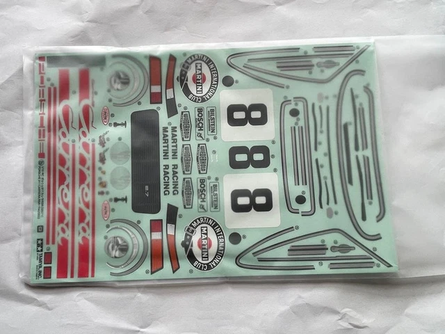 TAMIYA 1/10 PORSCHE 911 Carrera Rsr Decal £38.69 - PicClick UK