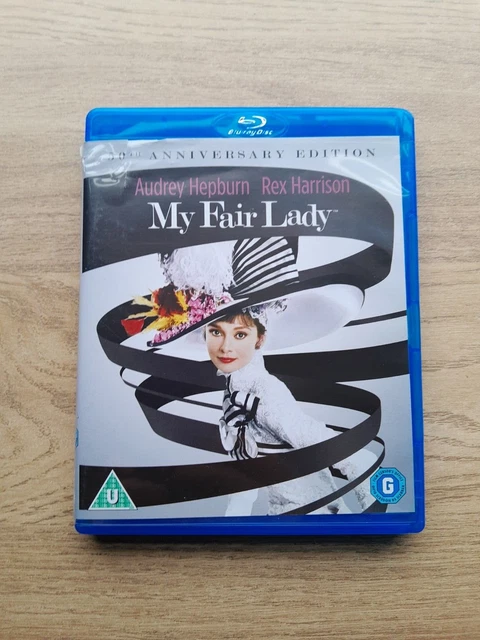 MY FAIR LADY Blu-ray Audrey Hepburn Rex Harrison Very Good Condition ...