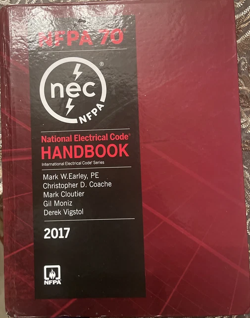 NFPA 70 NATIONAL Electrical Code NEC Handbook 2017 Edition 31 00 nfpa-70-national-electrical-code-nec-handbook-2017-edition-31-00