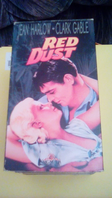 RED DUST (1932) VHS rare erotic comedy Jean Harlow prostitute on run Clark Gable £13.29 ...