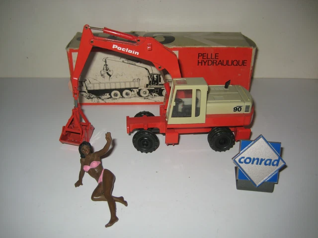 POCLAIN 90 P Bagger Greifer Mobil #2896.1 Conrad 1:50 Ovp EUR 79,95 ...