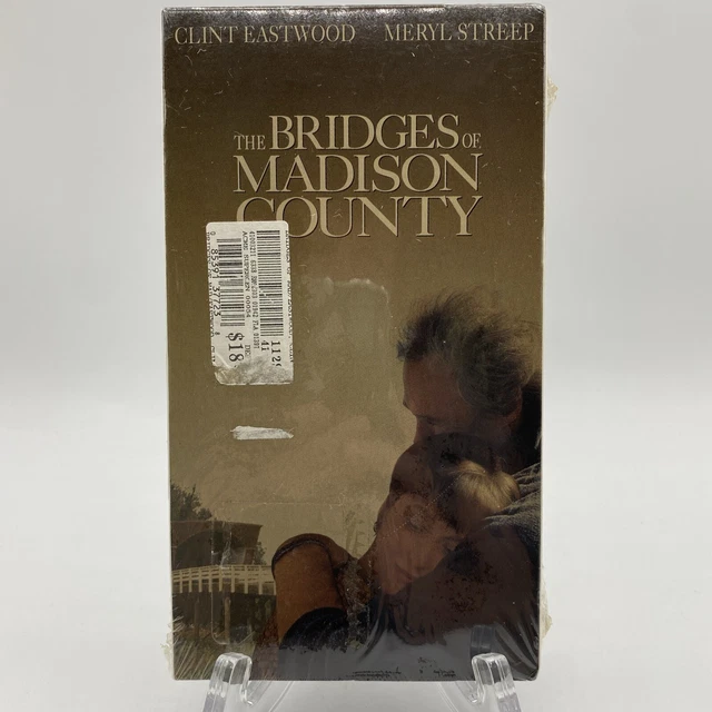 THE BRIDGES OF Madison County VHS Clint Eastwood Brand New Factory ...