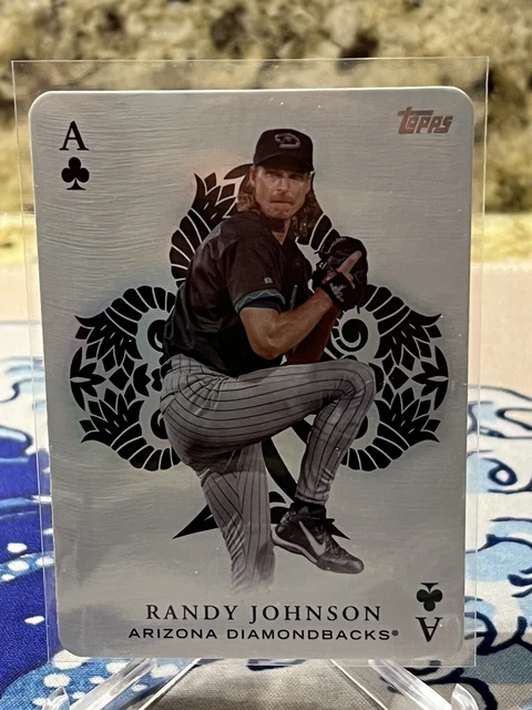 RANDY JOHNSON 2023 Topps Series 1 All Aces #AA-4 Arizona Diamondbacks ...