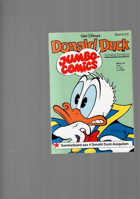 DONALD DUCK JUMBO Comics Band 33 EUR 1,10 - PicClick DE