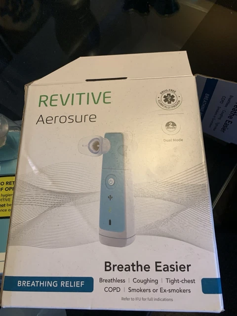REVITIVE AEROSURE BREATHING Device for COPD £52.72 - PicClick UK