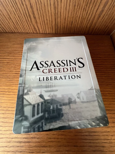 ASSASSIN'S CREED 3 Liberation Steelbook CASE ONLY NO GAME $69.99 ...