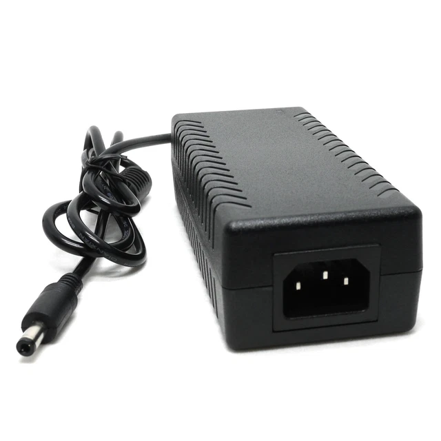 48V 3A 144WATT AC to DC Power Supply Adapter 100-240V for PoE Switch ...
