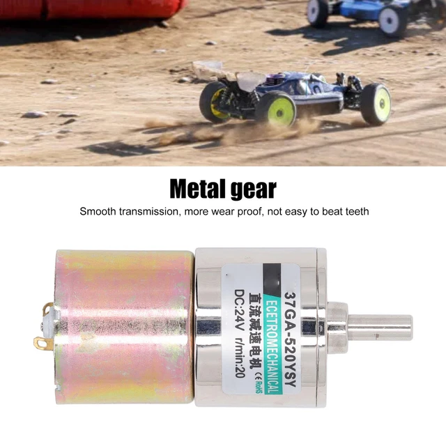 MOTEUR À ENGRENAGES Micro-réducteur 20 Tr/min Pour Voitures Jouets EUR 20,00 - PicClick FR