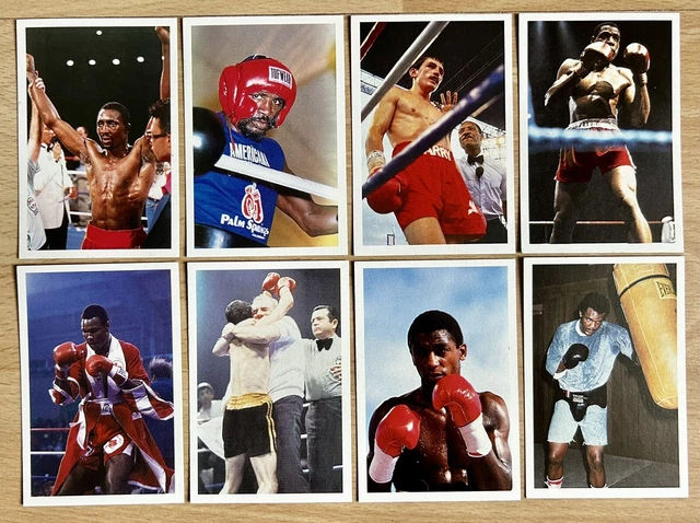 VINTAGE BOXING CARDS Job Lot, 1980s from BBC Question of Sport. 8 ...