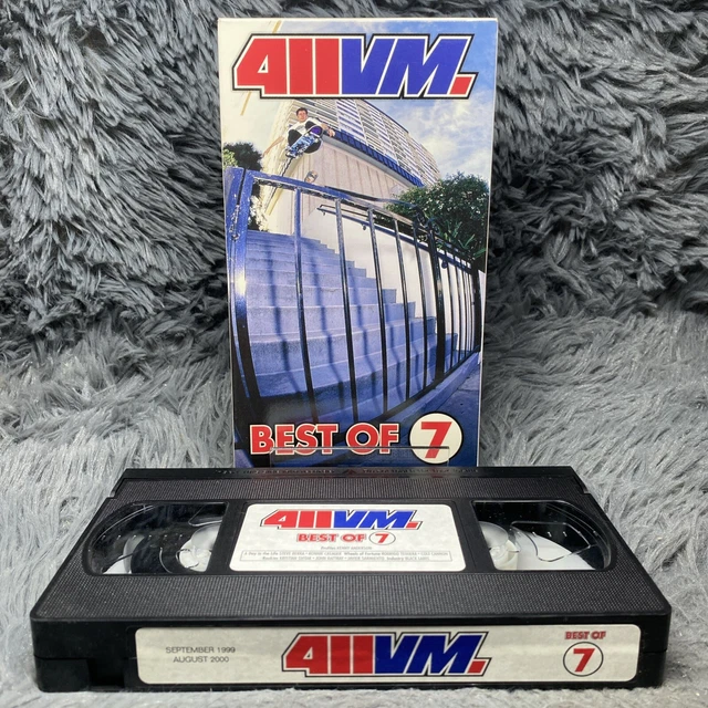 411 VIDEO MAGAZINE Best of 411VM Volume 7 VHS Tape 2001 Skateboard ...
