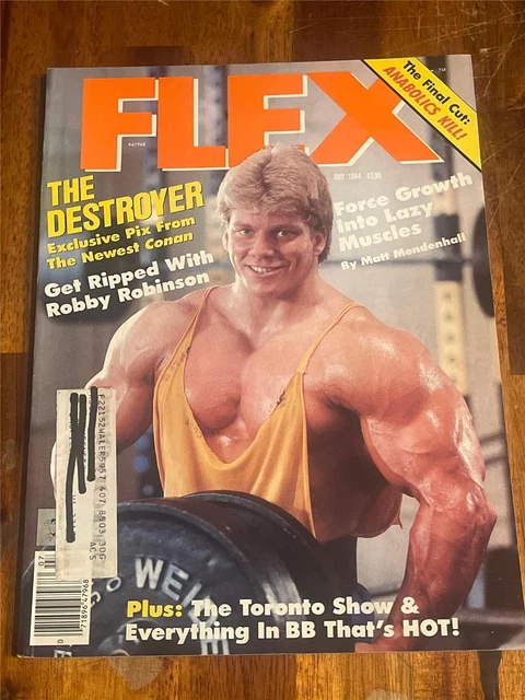 FLEX BODYBUILDING MUSCLE magazine MATT MENDENHALL/Arnold Schwarzenegger ...