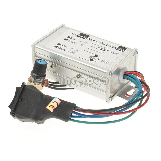 PWM MAX 20A 12V 24V DC Motor Stepless Variable Speed Control Controller ... PWM MAX 20A 12V 24V DC Motor Stepless Variable Speed Control Controller ...