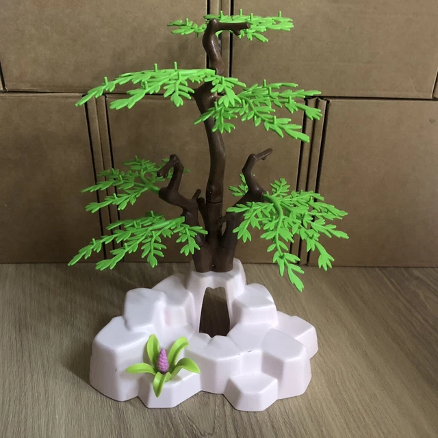 PLAYMOBIL MAGIC ROCK Base Fairy Hideout Large Tree Princess Landscape ...