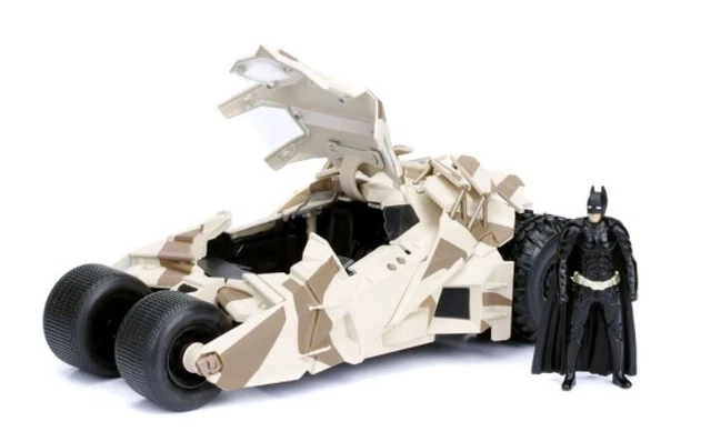 JADA TOYS, BATMOBILE Trumble Camo avec BATMAN, échelle 1/24, JAD98543 ...