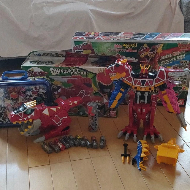 POWER RANGERS DINO Charge Kyoryuger DX KYORYUJIN Gabtila Set Megazord ...