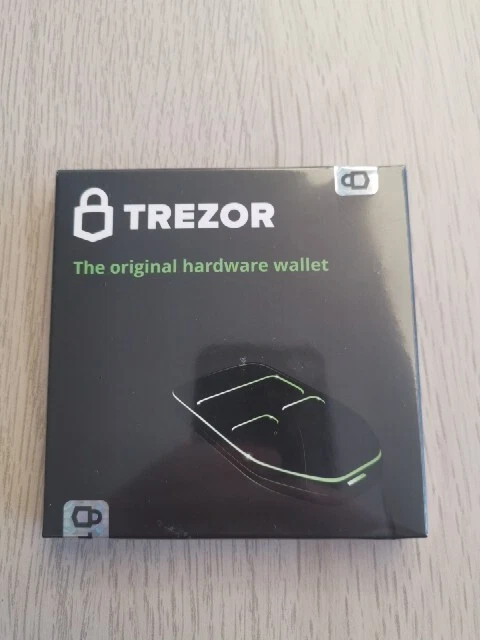 TREZOR MODEL ONE Crypto Storage Cryptocurrency Hardware Wallet White ...