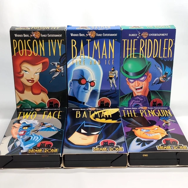 THE ADVENTURES OF Batman & Robin VHS Bundle! Lot of 6 VHS £73.44 ...