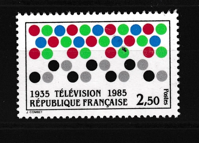 FRANCE ANNÉE 1985 50 eme Anniversaire de la Télévision N° 2353** réf ...