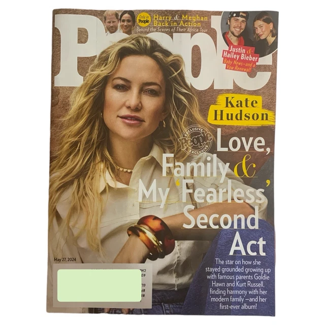 PEOPLE MAGAZINE MAY 27 2024 Kate Hudson Harry and Meghan Justin and ...