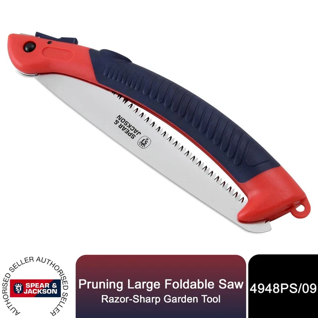 SPEAR & JACKSON Pruning Saw, Large Foldable Razorsharp Garden Tool £23. ... SPEAR & JACKSON Pruning Saw, Large Foldable Razorsharp Garden Tool £23. ...