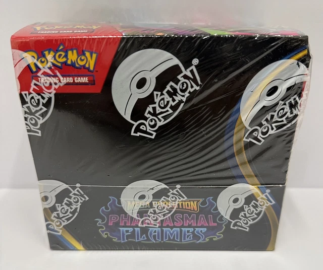 ON-HAND POKEMON TCG PHANTASMAL FLAMES MEGA EVOLUTION BOOSTER BOX ...
