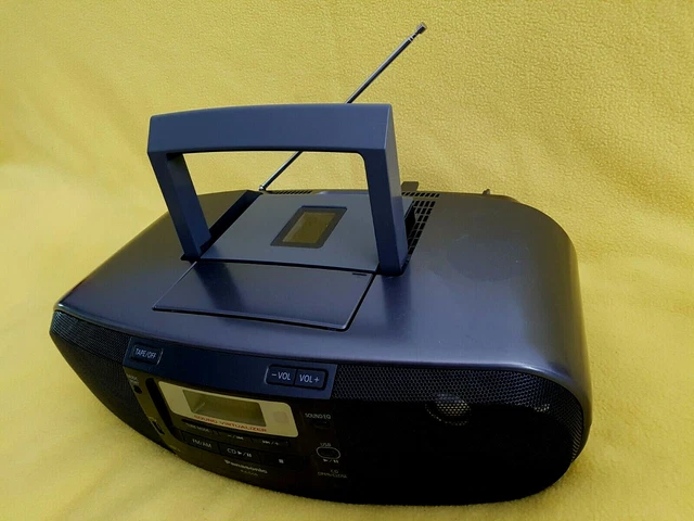 PANASONIC RX-D55 CD Radio Cassetten Recorder Kassetten Rekorder CD MP3 ...