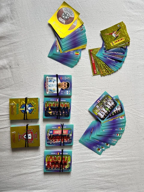 PANINI QATAR 2022 FIFA WORLD CUP - From 5 Stickers * Complete Your ...