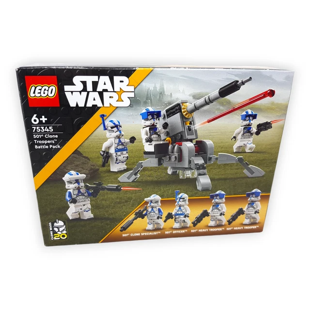 LEGO STAR WARS 75345 501st Legion Clone Troopers Battle Pack ...