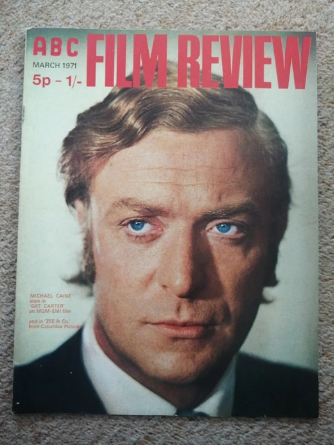 ABC FILM REVIEW March 1971, Michael Caine, Madeline Smith Poster, Britt ...