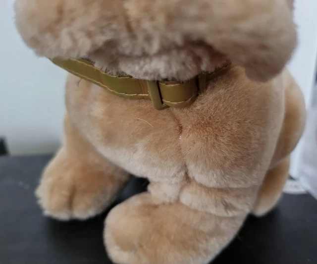 SHAR PEI DOG Teddy Cuddly soft Toy 9" wrinkly pup vintage £44.00 ...