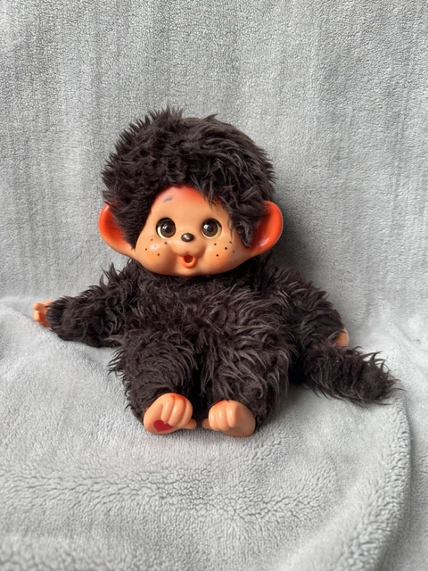 VINTAGE 70'S MONCHHICHI Daisuke Toho Magokora Sleepy Eyes Monkey Doll ...