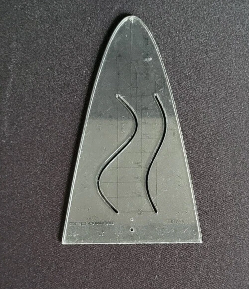 PARABEL EINHEITSPARABEL KURVE Kunststoff Mathe Schablone Sinus Cosinus ...