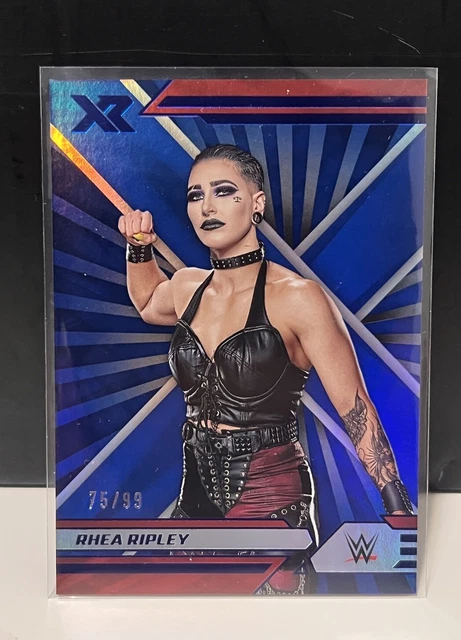 2022 WWE CHRONICLES RHEA RIPLEY Blue XR /99 $10.00 - PicClick CA