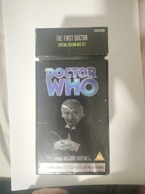 DOCTOR WHO VHS the First Doctor Boxed Set Time Meddler, Sensorites ...