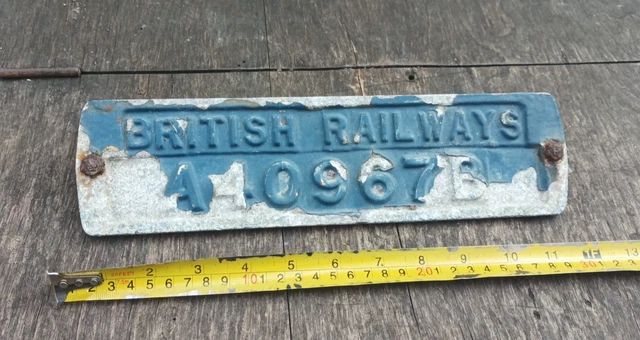 VINTAGE BRITISH RAILWAYS Sign A40967B £51.16 - PicClick UK