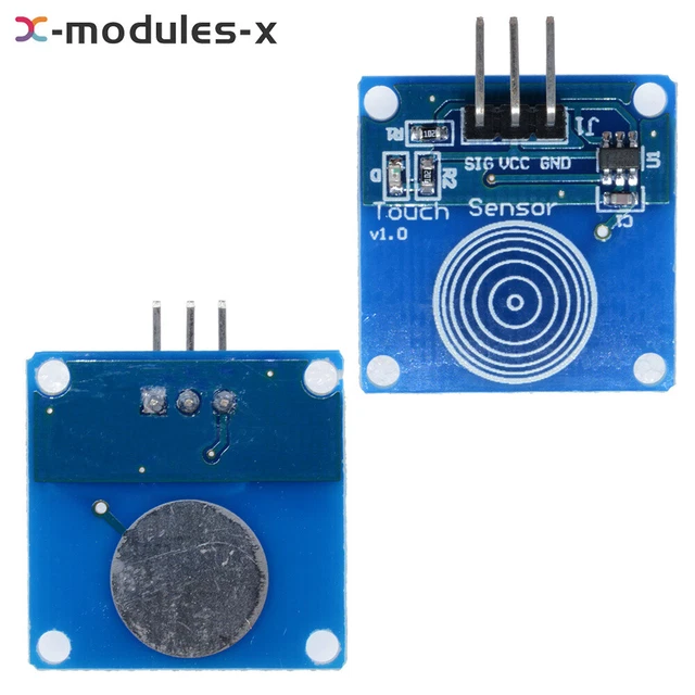 1-100PCS TTP223B TOUCH Sensor Capacitive Touch Switch Module V1.0 For ...