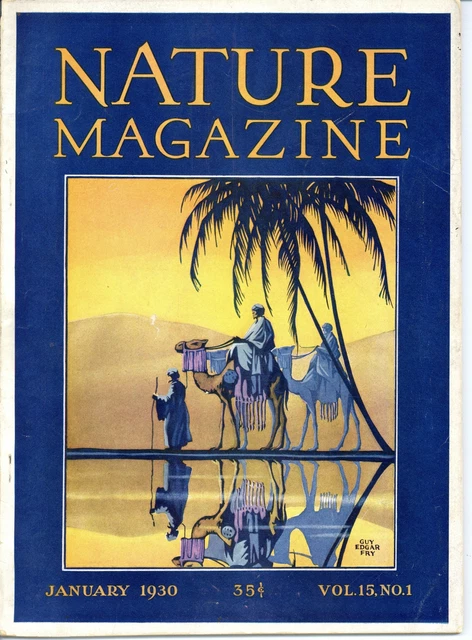 MAGAZINE NATURE VOL. 15 #1 VG- 3,5 1930 qualité basse EUR 7,17 ...