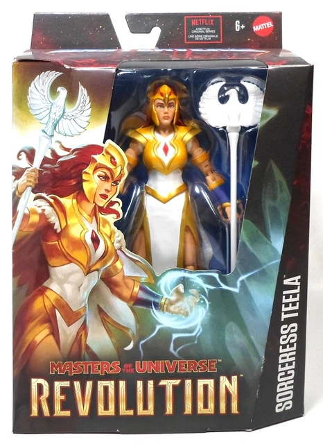MATTEL MOTU MASTERVERSE Revolution Sorceress Teela Action Figure ...