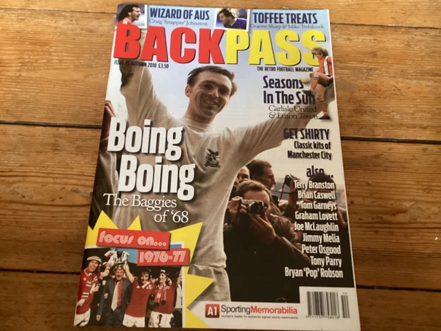 BACKPASS THE RETRO Football Magazine Issue 86 Autumn 2010 - The Baggies ...