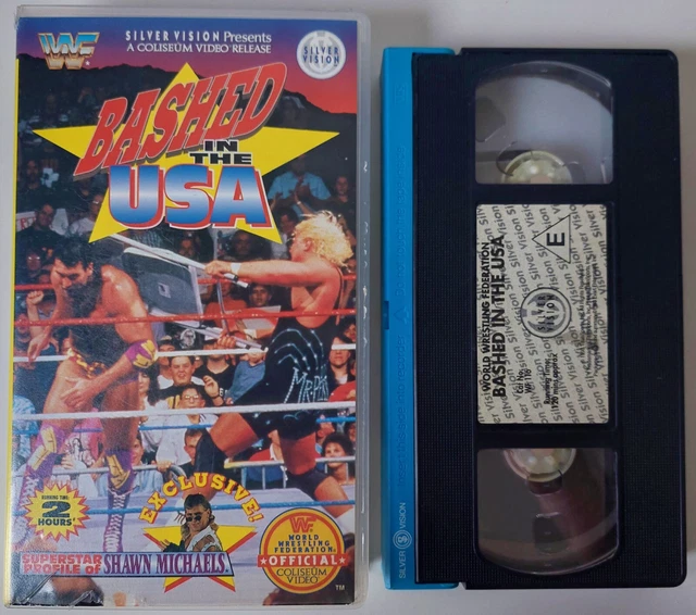 WWF BASHED IN the USA VHS Video - Vintage WWE tape - Tested! - Great ...