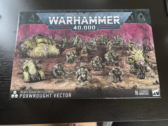 WARHAMMER 40K DEATH Guard Battleforce Poxwrought Vector / Pockenwirte ...