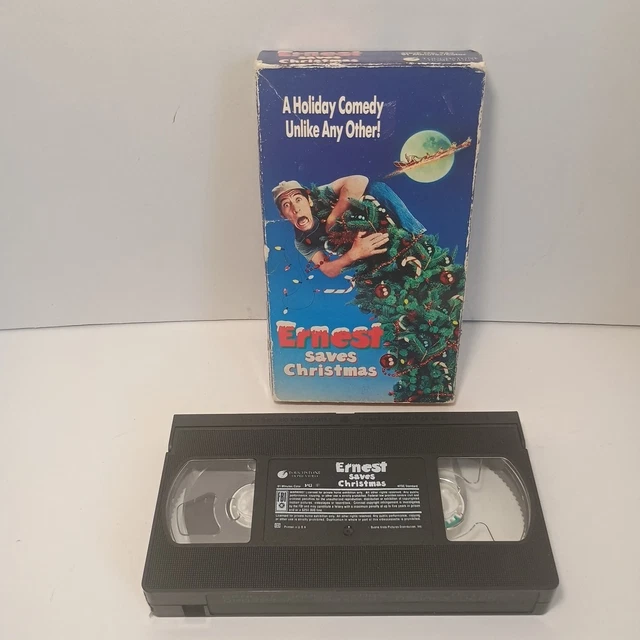 ERNEST SAVES CHRISTMAS (VHS, 1996) Jim Varney £7.82 - PicClick UK