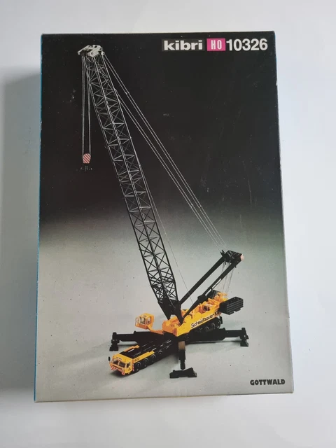 KIBRI H0 10326 Auto-Gittermastkran "Gottwald" 1000t 1987 in OVP EUR 65 ...