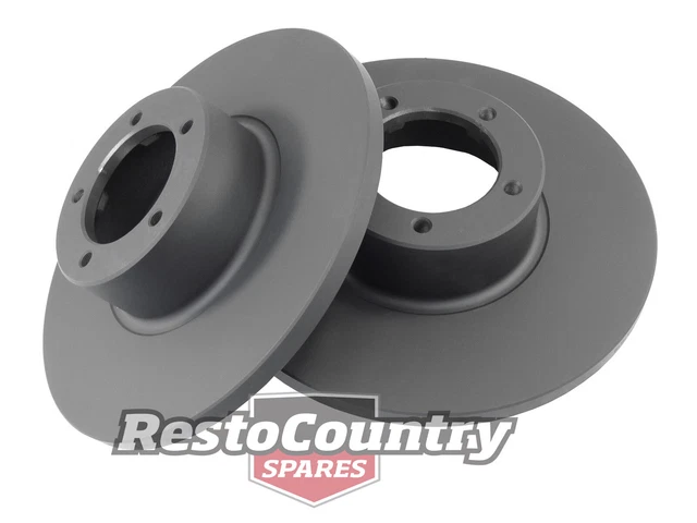 HOLDEN TORANA FRONT Disc Brake Rotor PAIR Standard LC LJ 6Cyl NOT XU1 ...