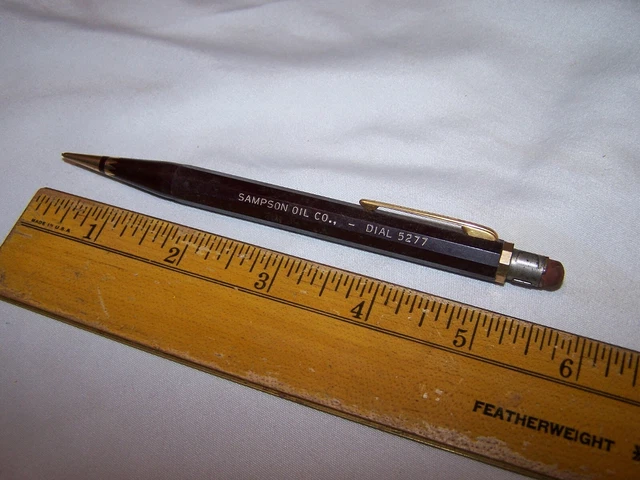 VINTAGE AUTOPOINT MECHANICAL Pencil marked SAMPSON OIL COMPANY $12.00 ...